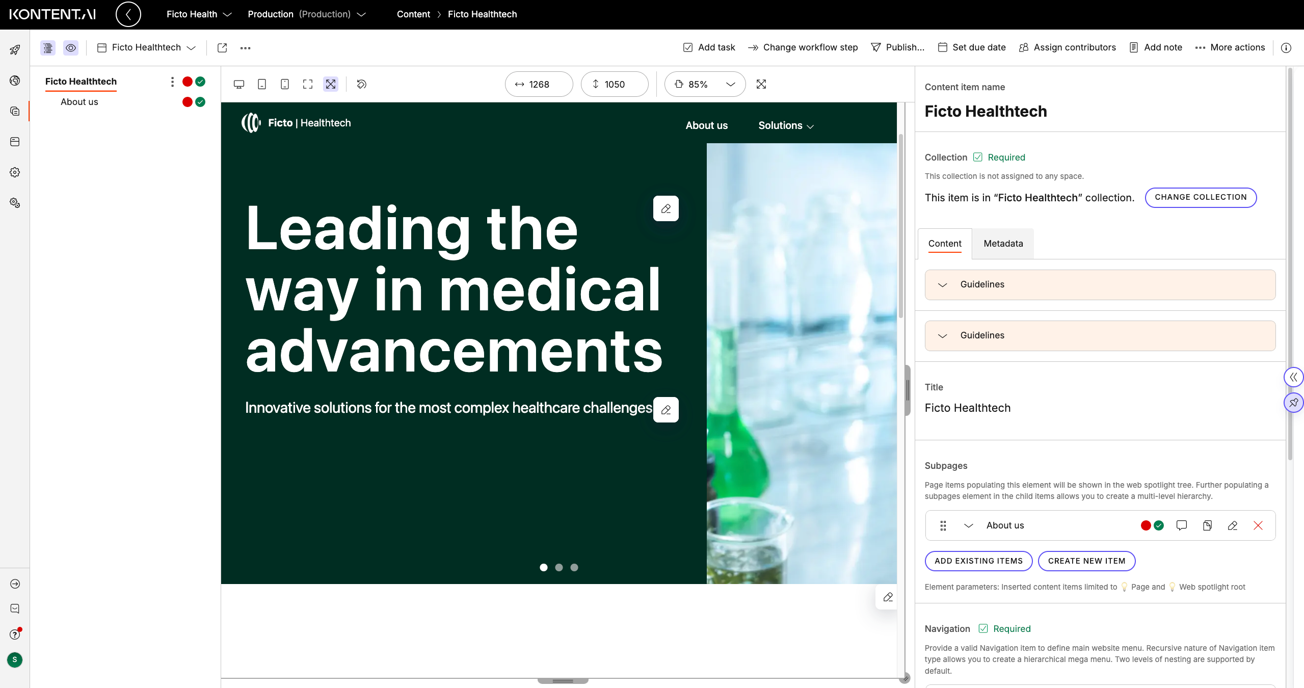 Your content in the spotlight | Kontent.ai Learn